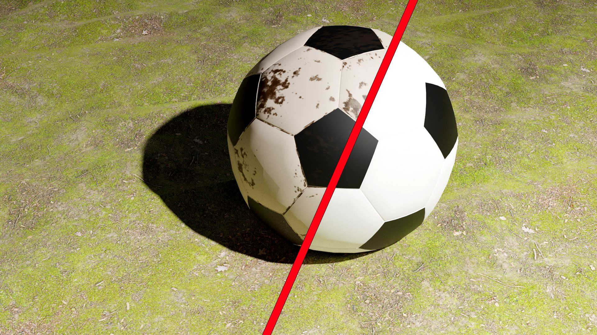Soccer Ball Pack - Low Poly 3d model