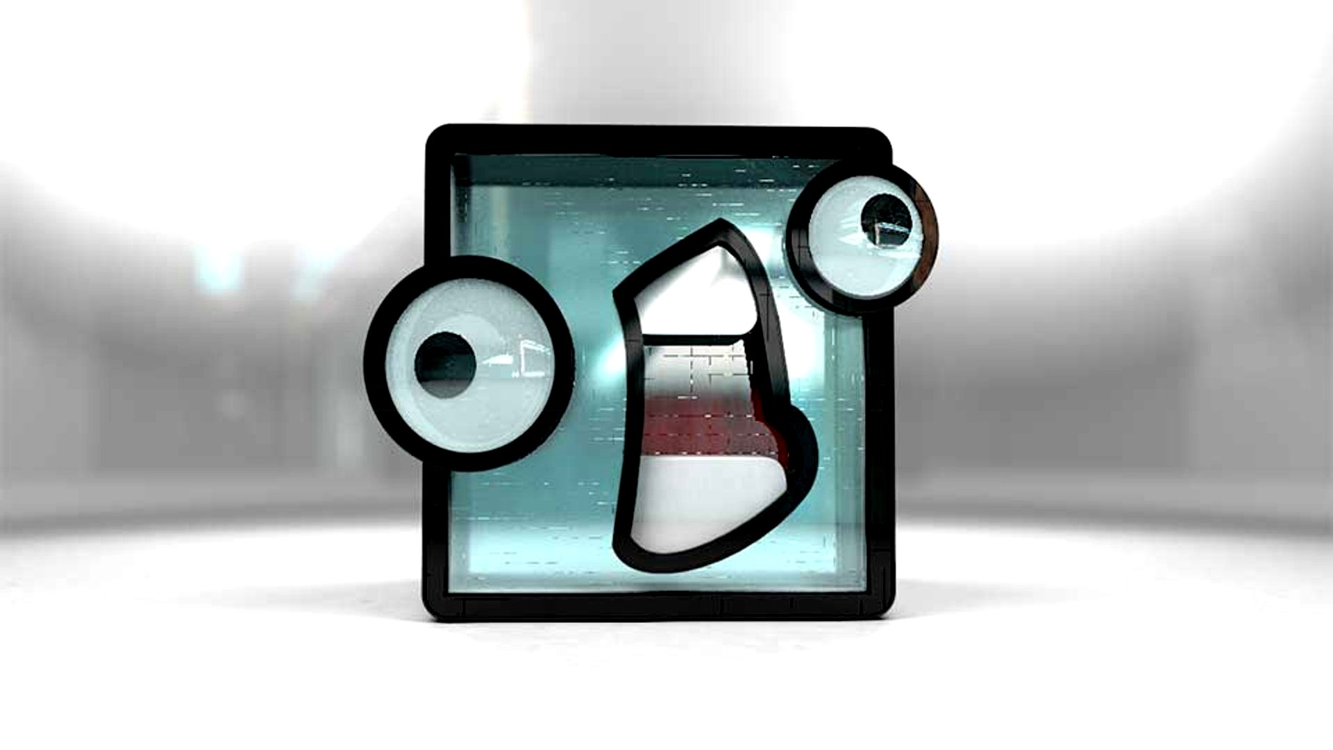 Geometry Dash Icon 6 3d model