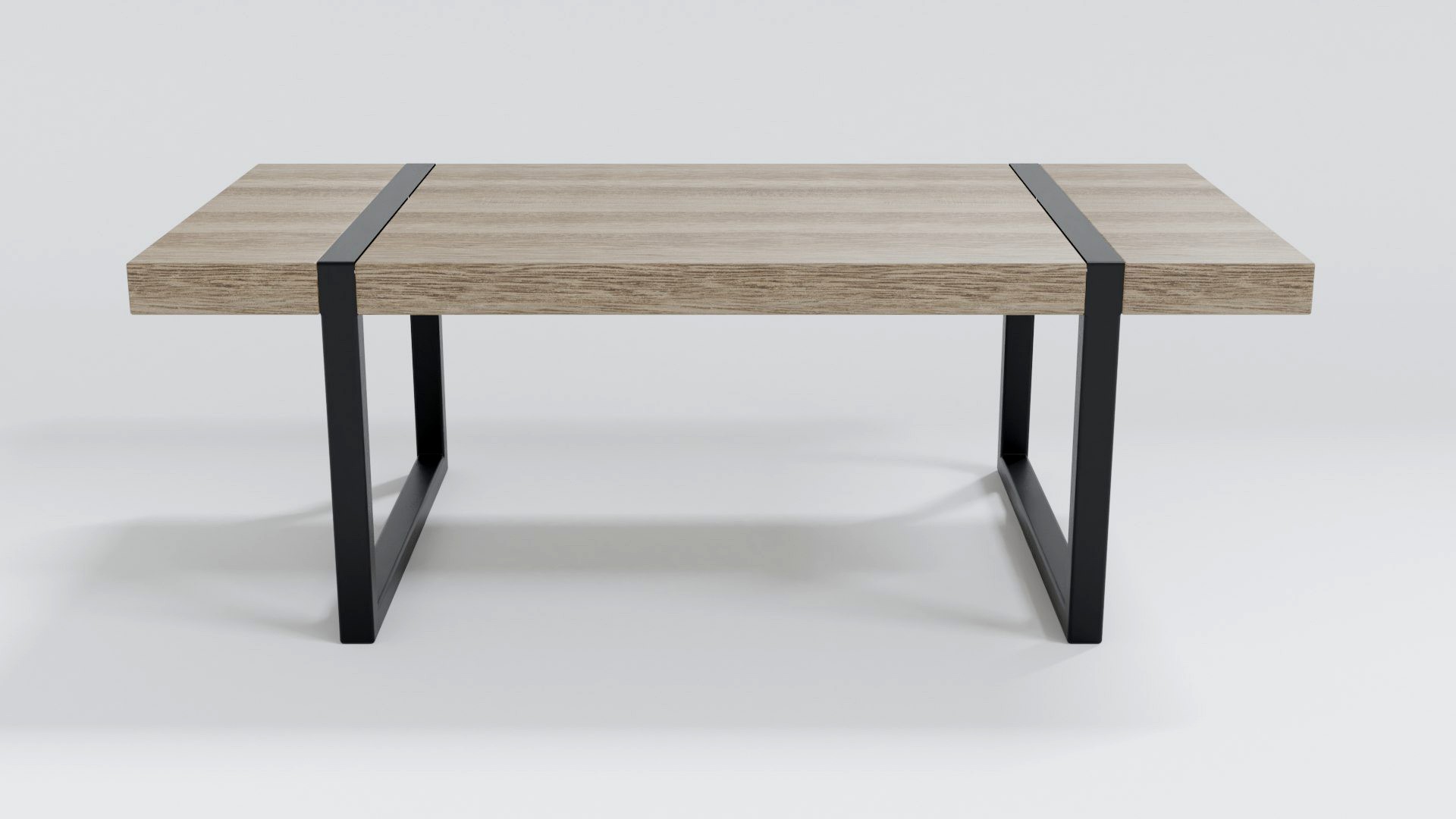 Simple Modern Table - Table 1 of Collection 3d model