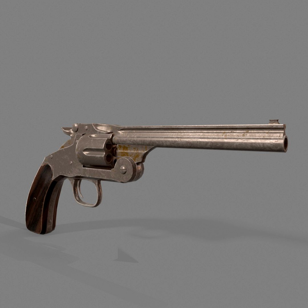 Smith and Wesson Third Gun Model 3d