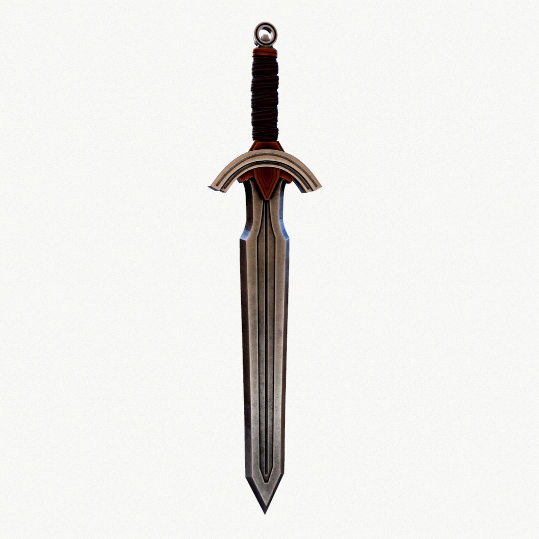 Simple Sword 3d model