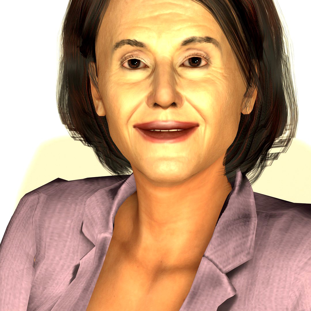 Patricia 3D Model CW