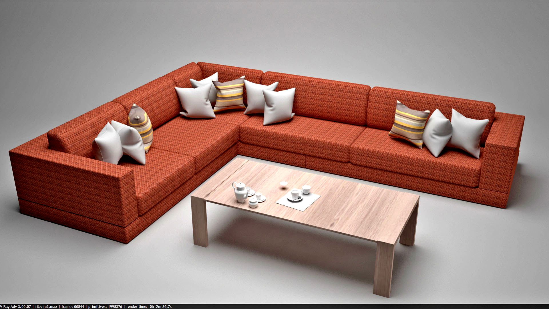 Corner Sofa 3d model