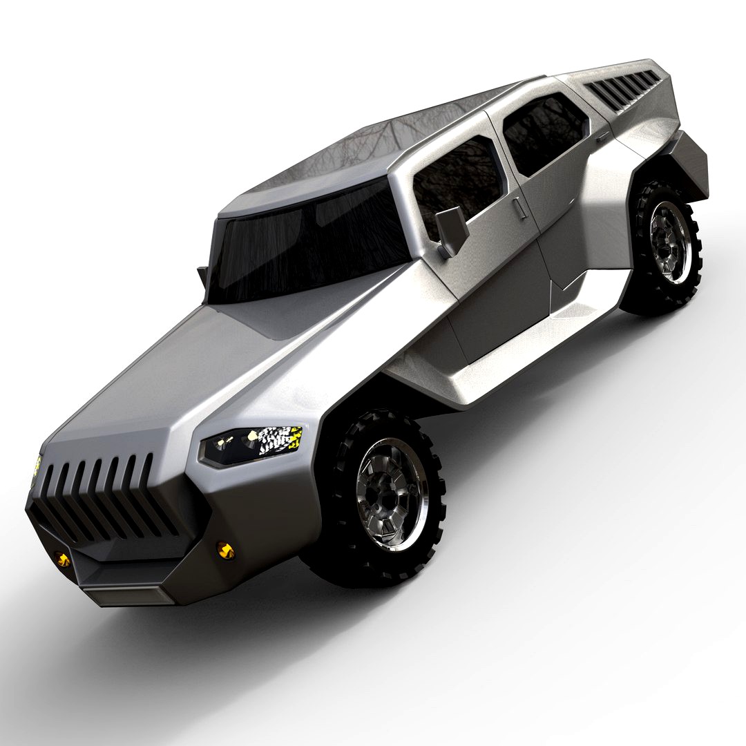 Generic SUV Futuristic NEW Concept design 3d model