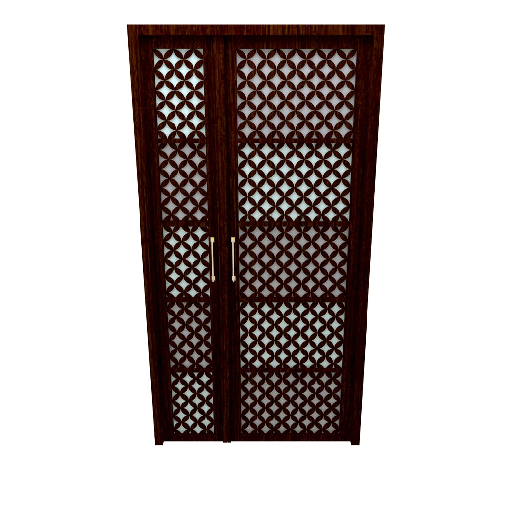 decorative screen door 3d model