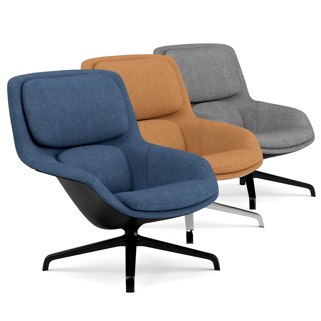 Herman Miller Striad lounge chair 3d model
