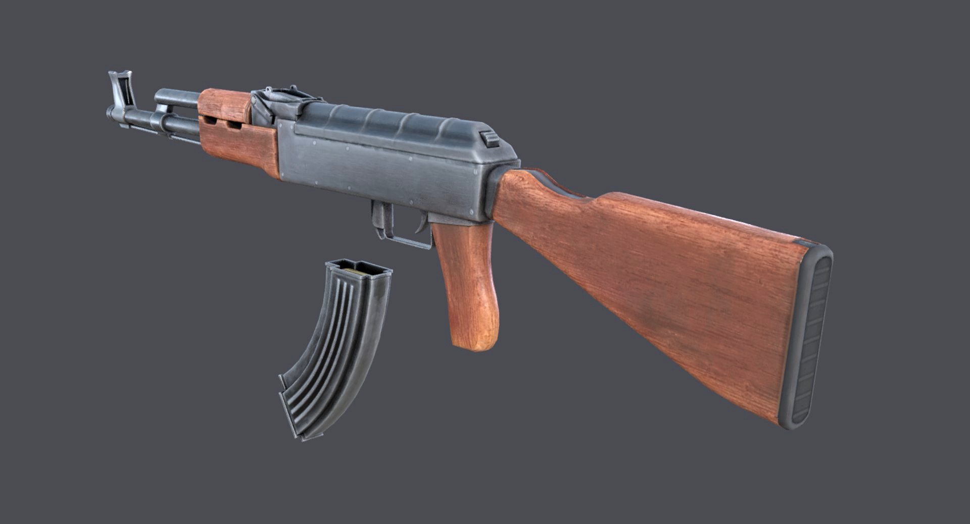 AK-47 3d model