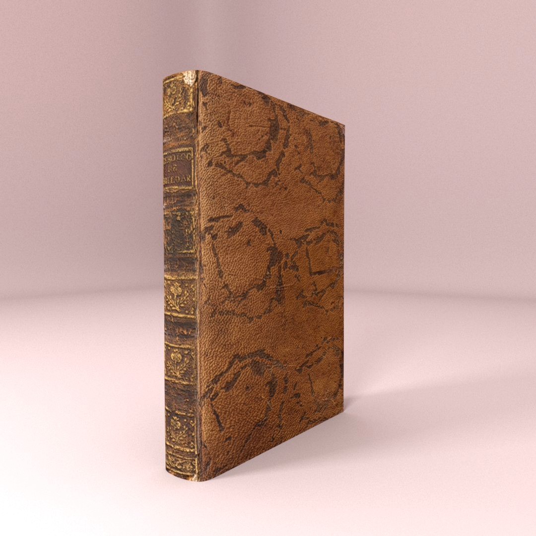 Old Book 3d model