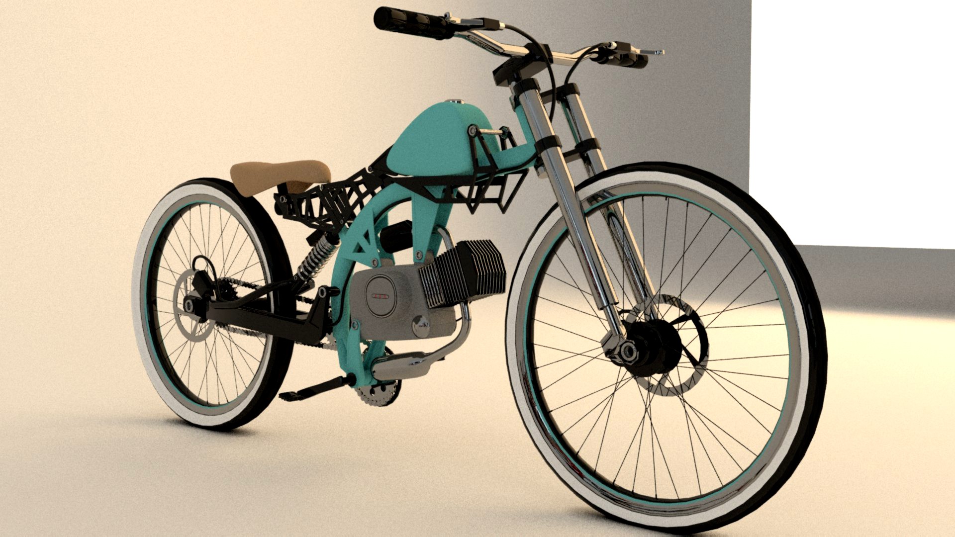 mavis cycle 3d model