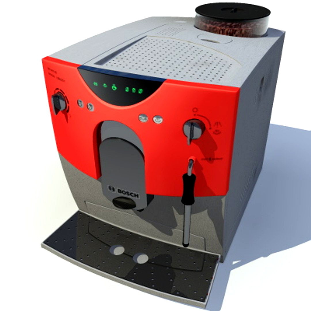 Bosch coffee machine 3d model