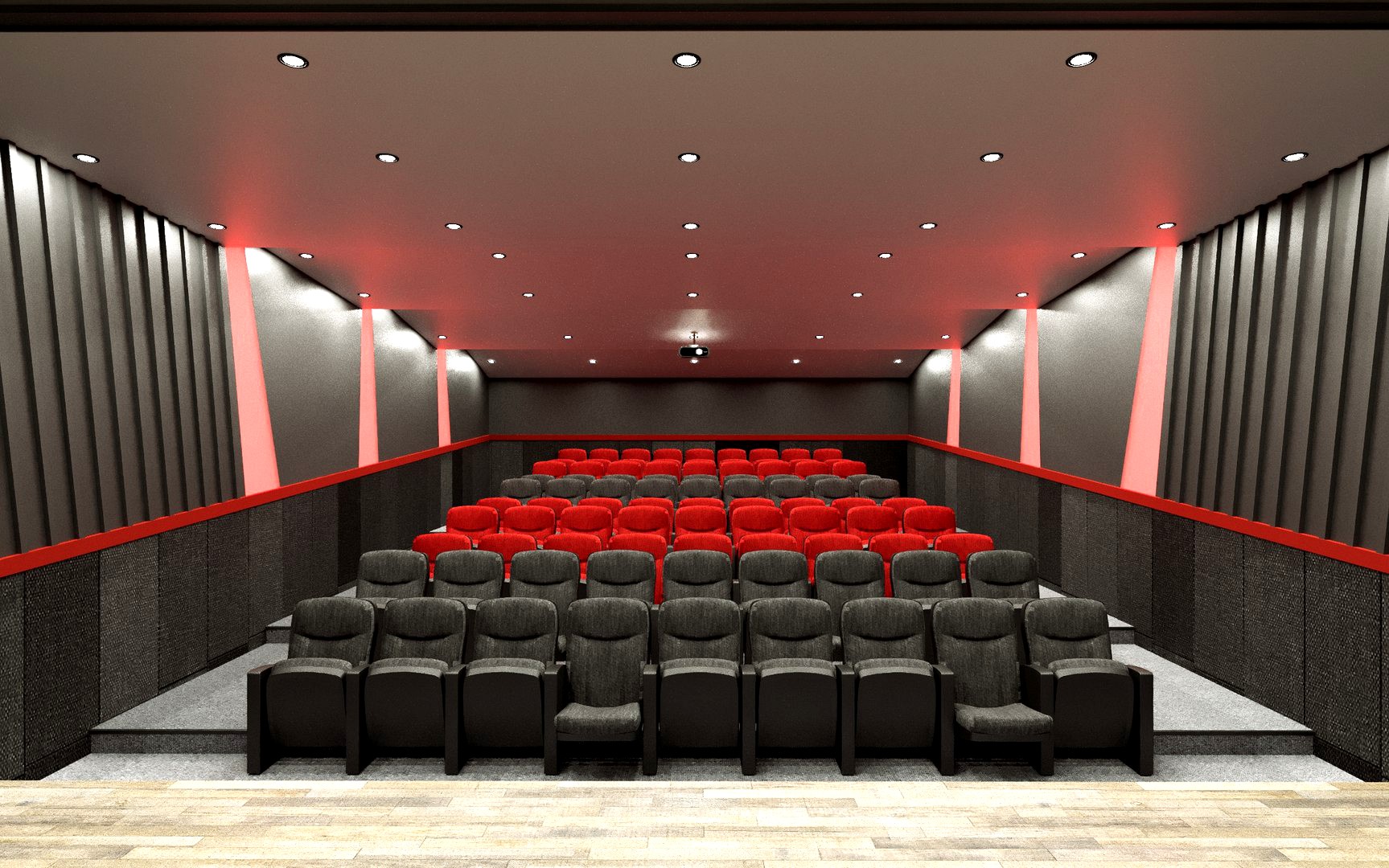 Auditorium And Theater Hall Design 3d model