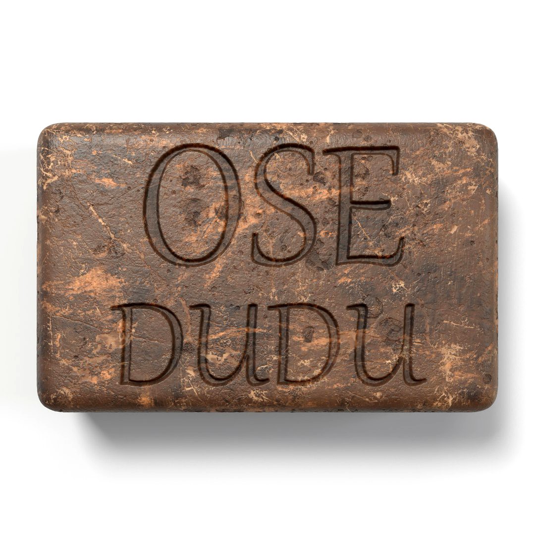 African Soap rectangular shaped with 2 set of PBR Textures 3d model