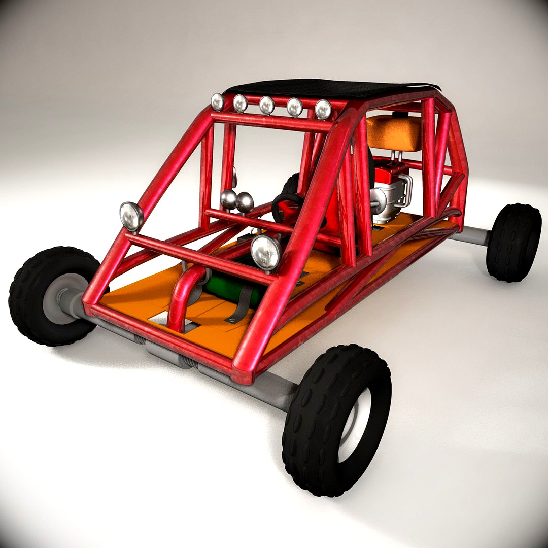 Buggy car 3d model