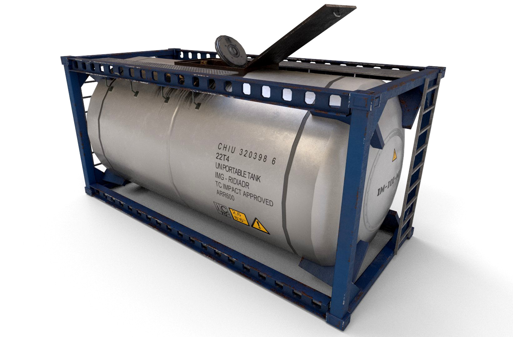 Liquid tank 3d model