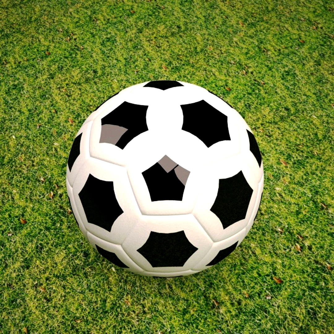soccer ball 3d model