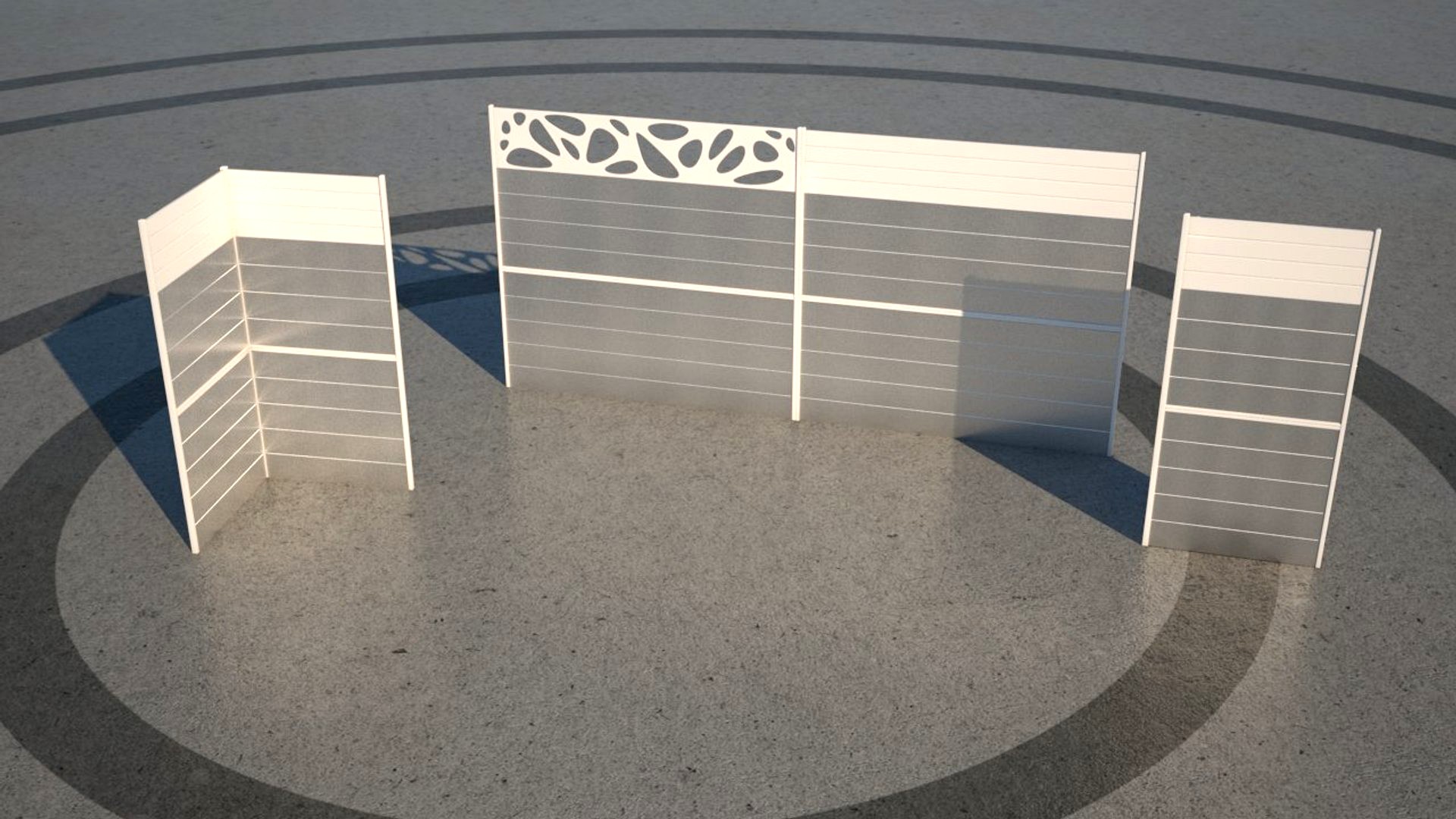 Garden Fence 3d model