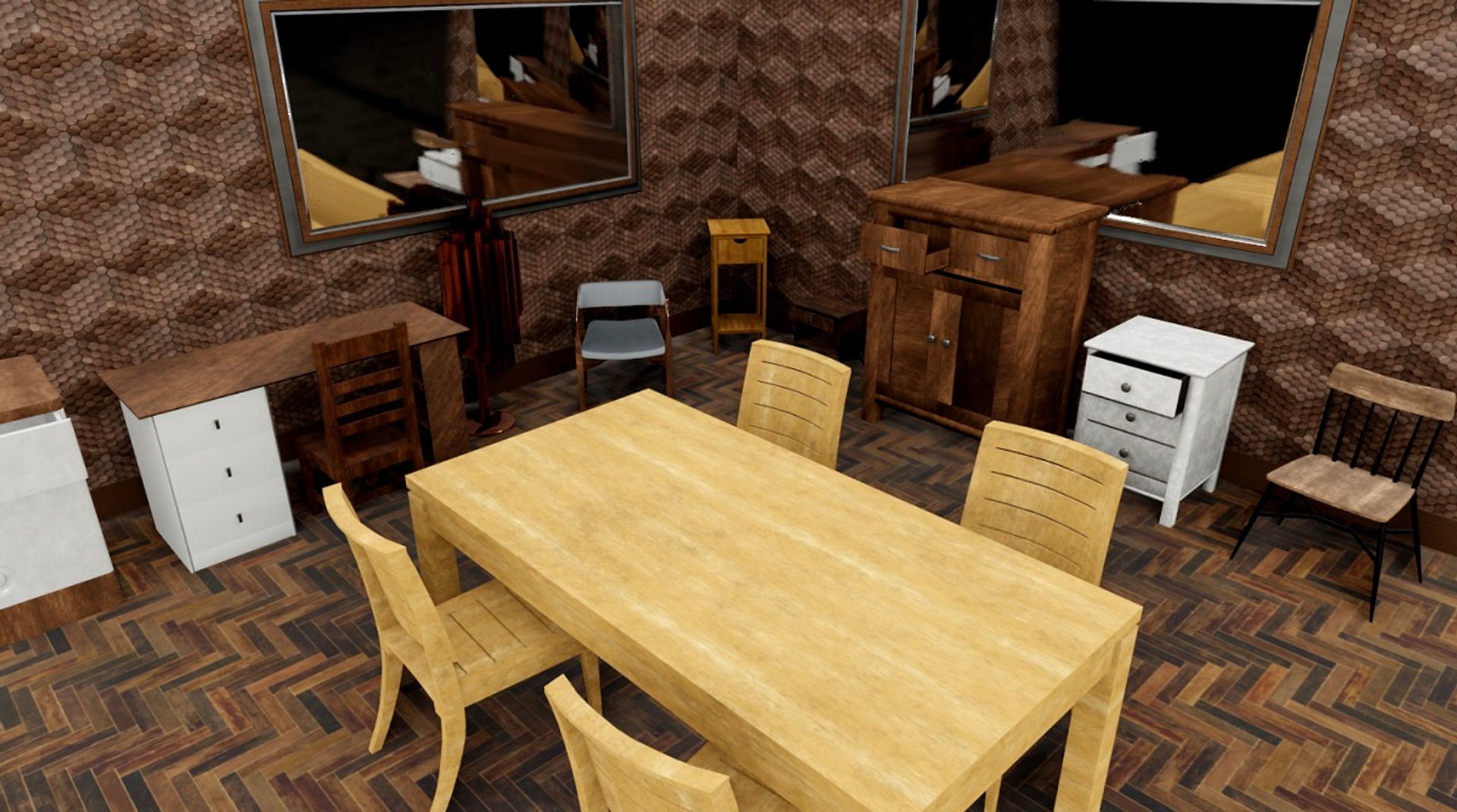 Furniture 3D Model Collection