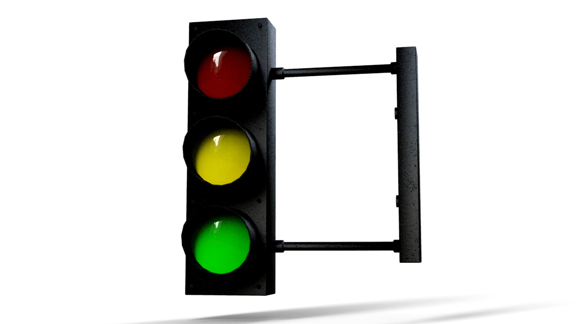 Traffic Lights 3D Model