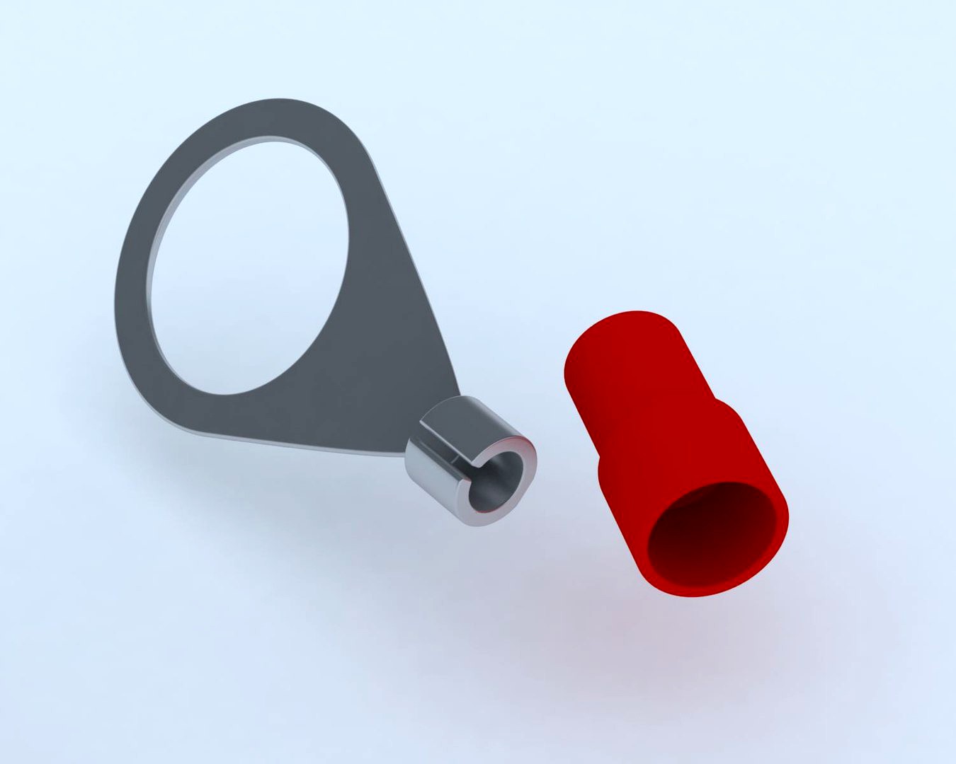 Grounding lug 3d model