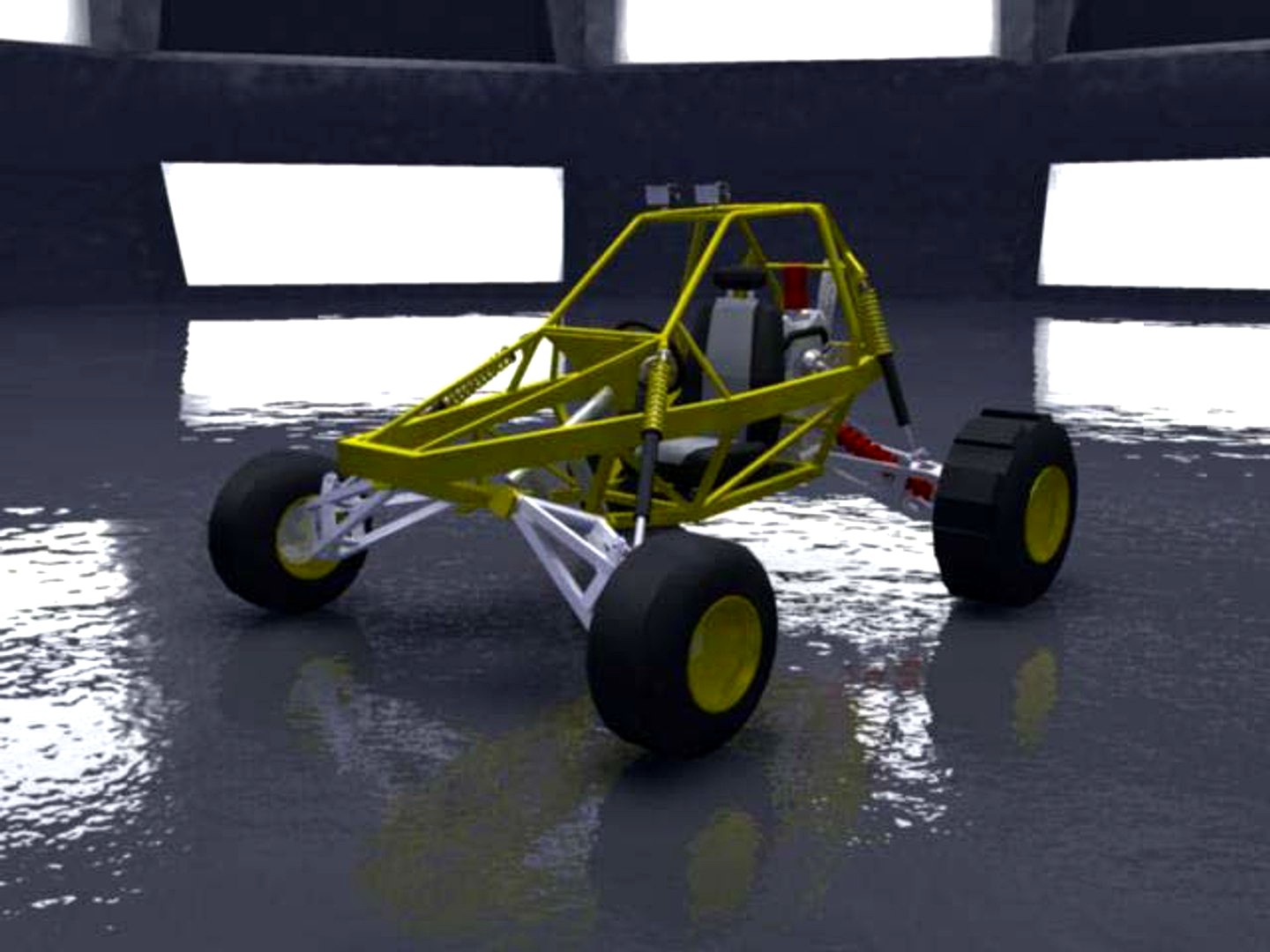 Dune Buggy 3d model