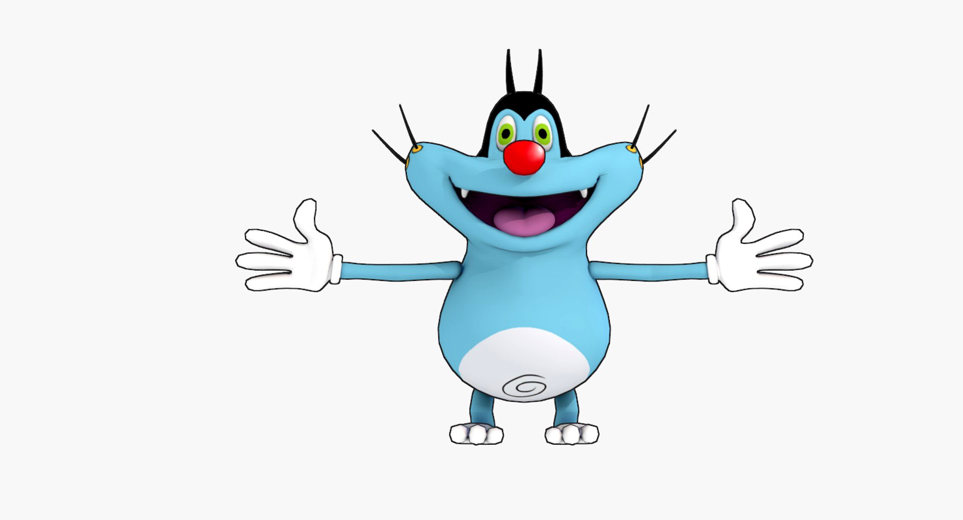 Oggy 3d model