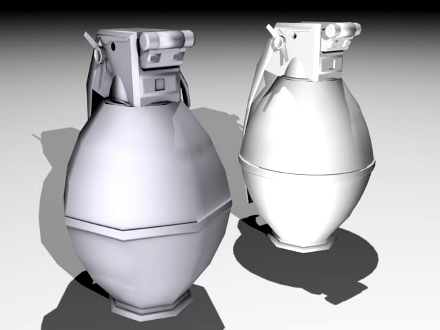 Frag Grenade - Game Model - 3d