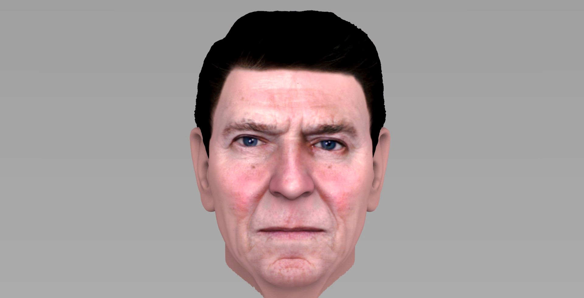Ronald Reagan 3d model