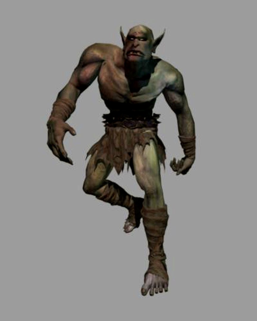 Orc Monster Hi 3d model