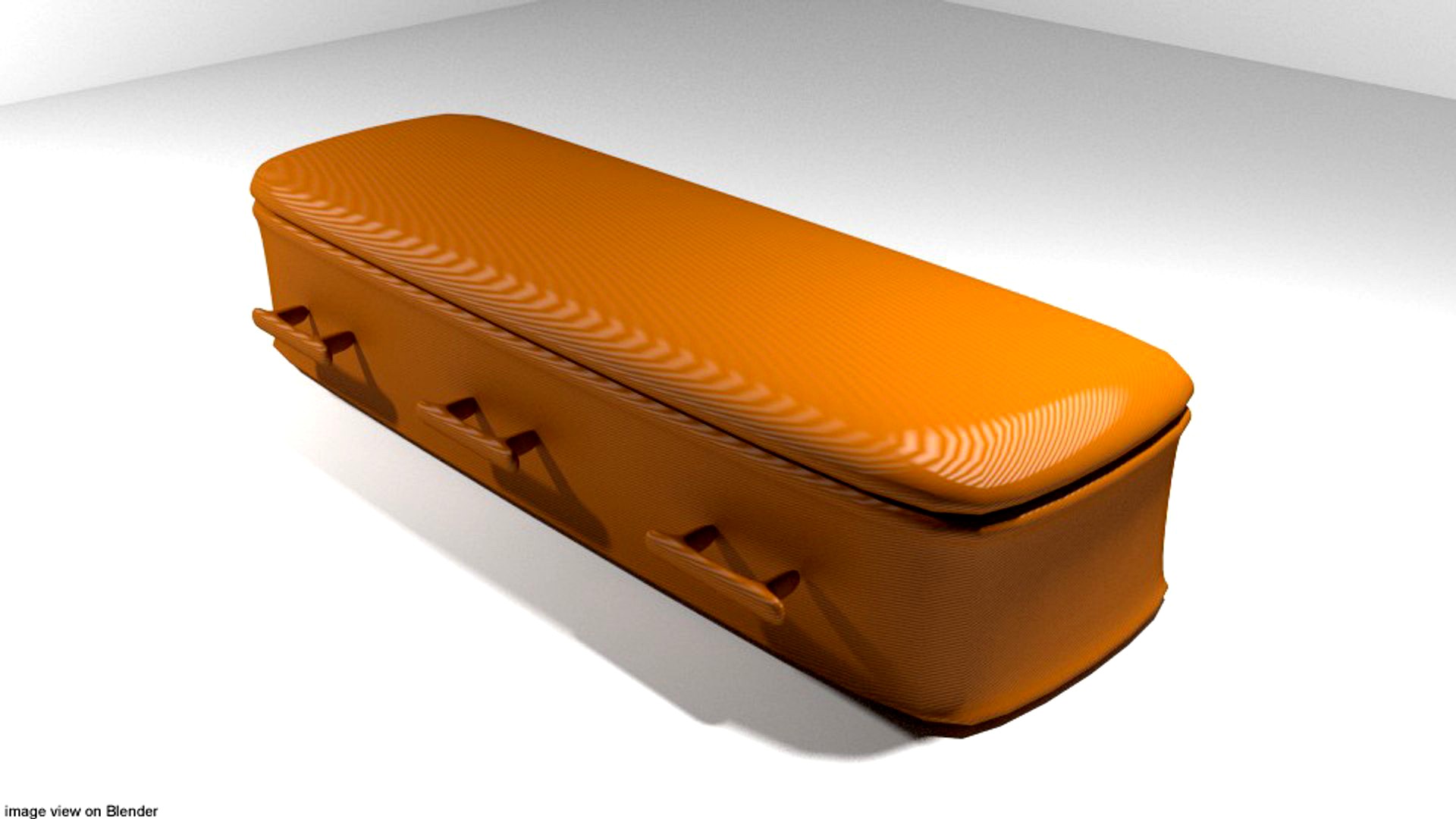 Coffin - Octagonal Box 3d model