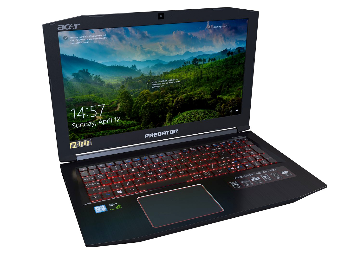 Acer Predator Helios 300 3d model