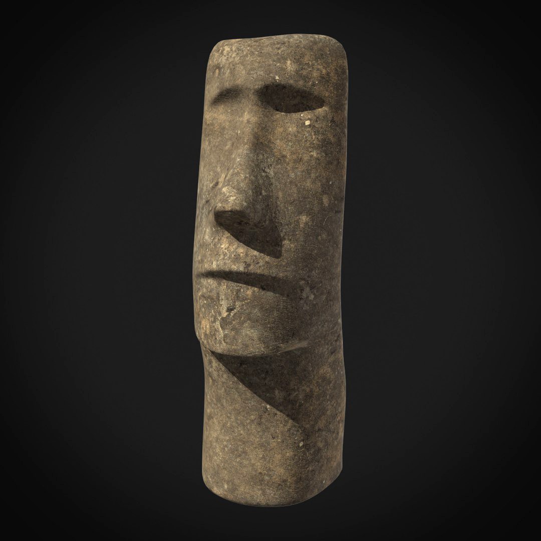 Moai Statue 3d model