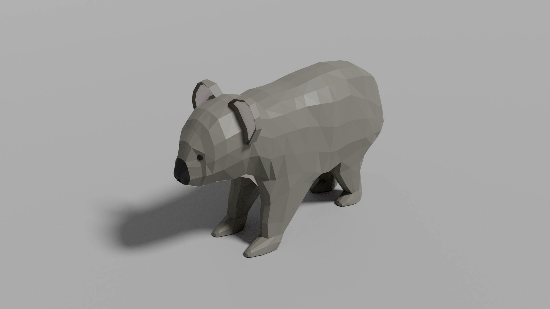 Cartoon Koala 3d model
