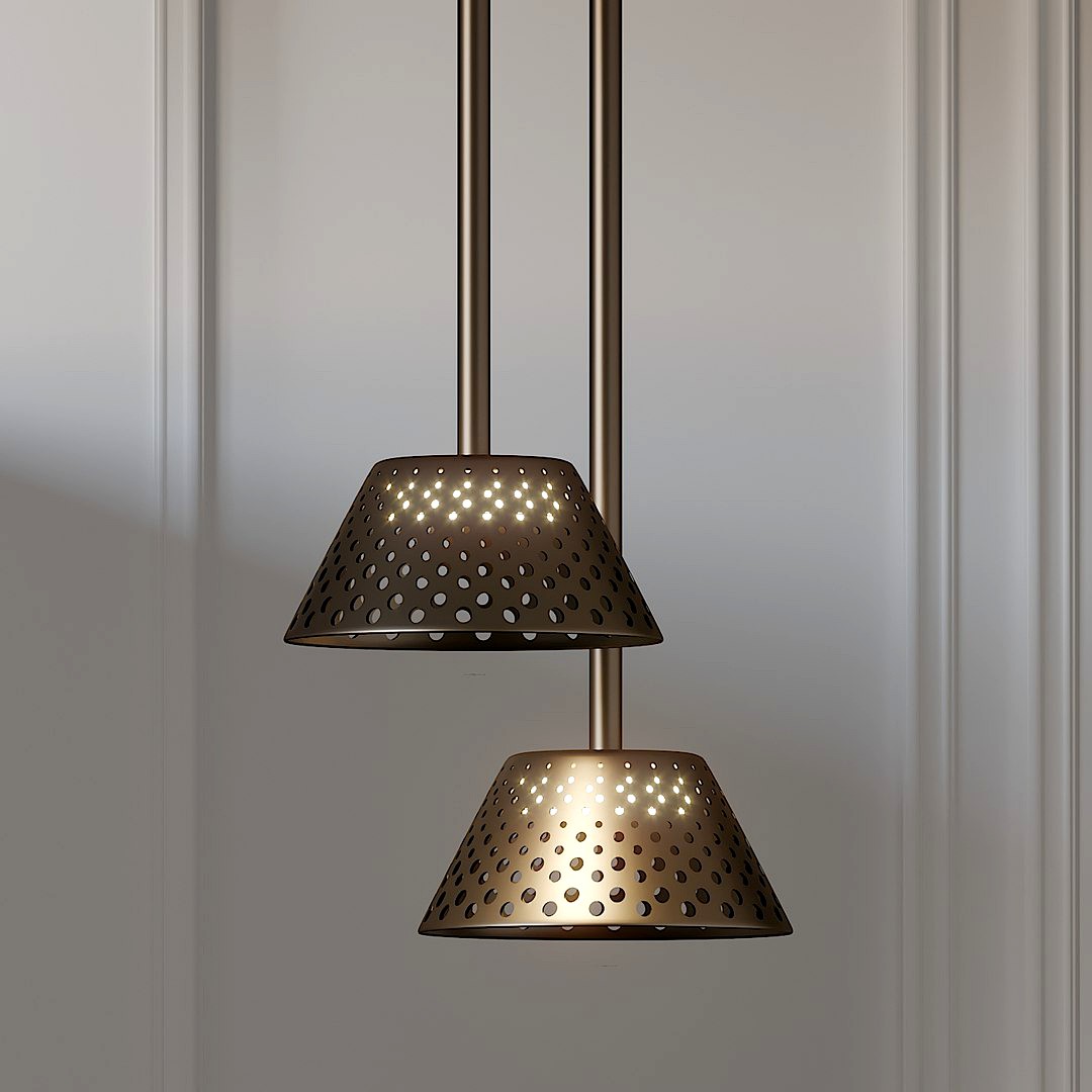 Platek Mesh Ceiling Lamp 3d model