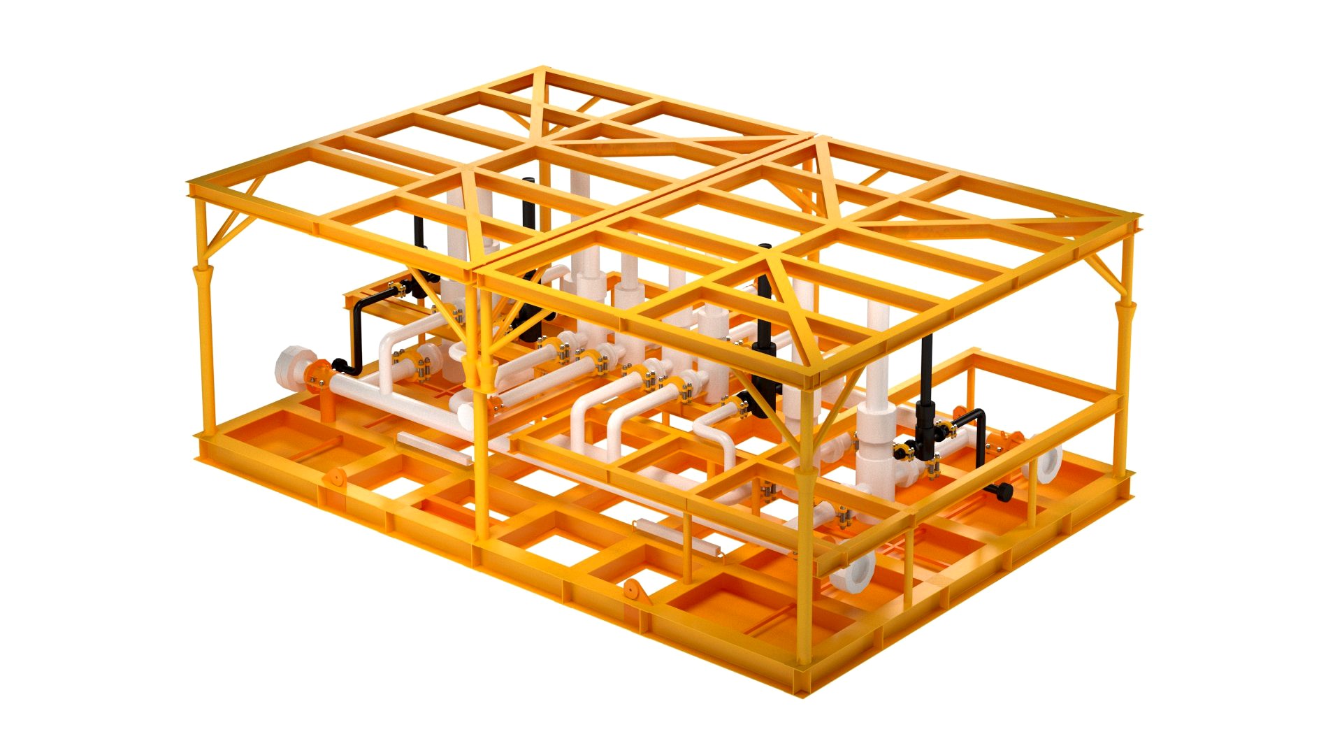 Subsea Manifold 3d model