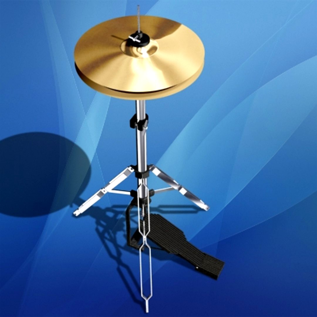 High Hat Cymbal 3d model