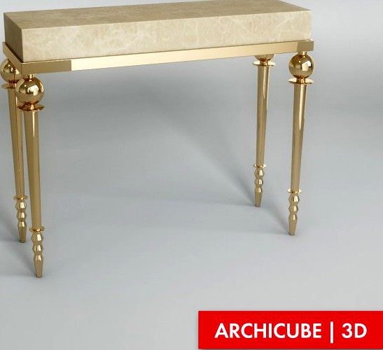 Console Table 3D Model