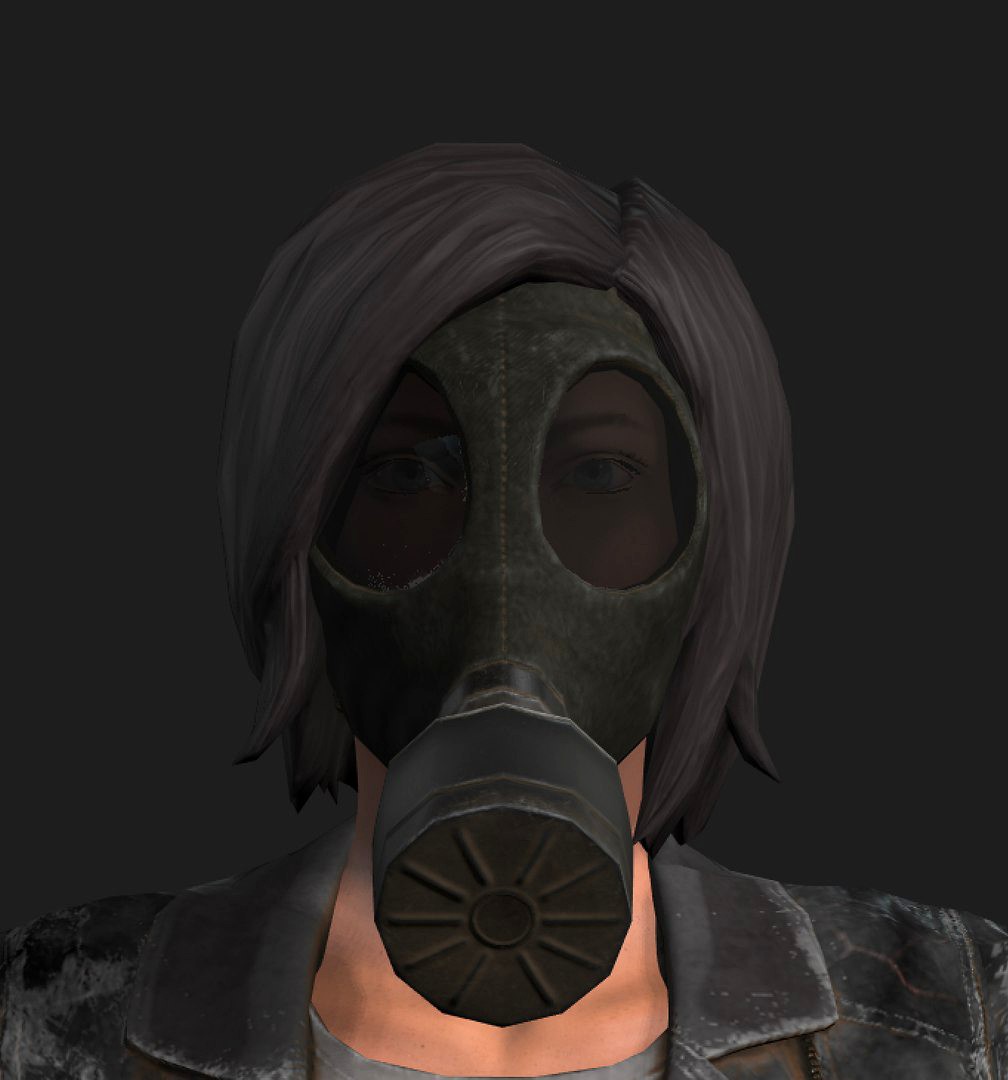 Female Apocalypse Survivor 3d model