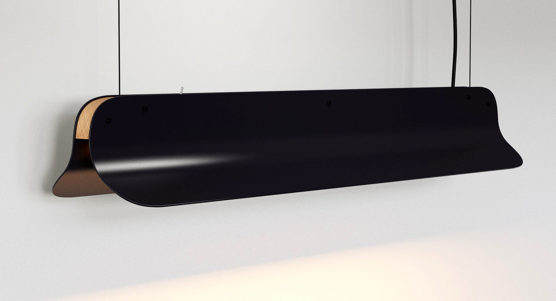 LED Pendant Lamp Long 3d model