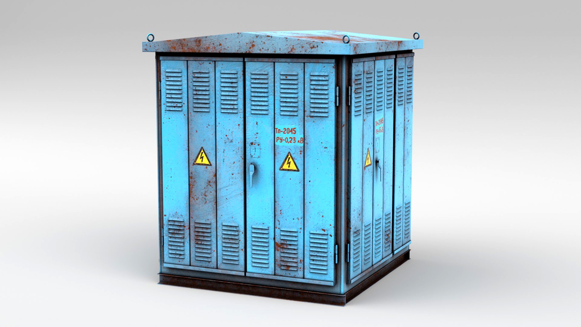 Transformer Substation 3d model