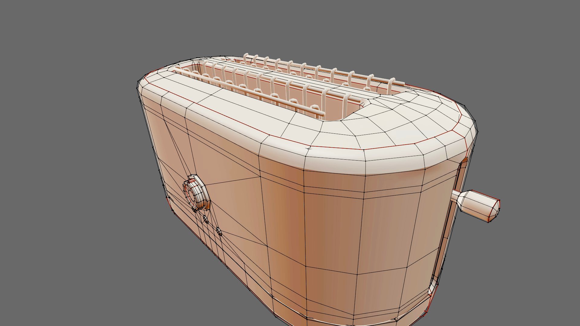bread toaster 3d model