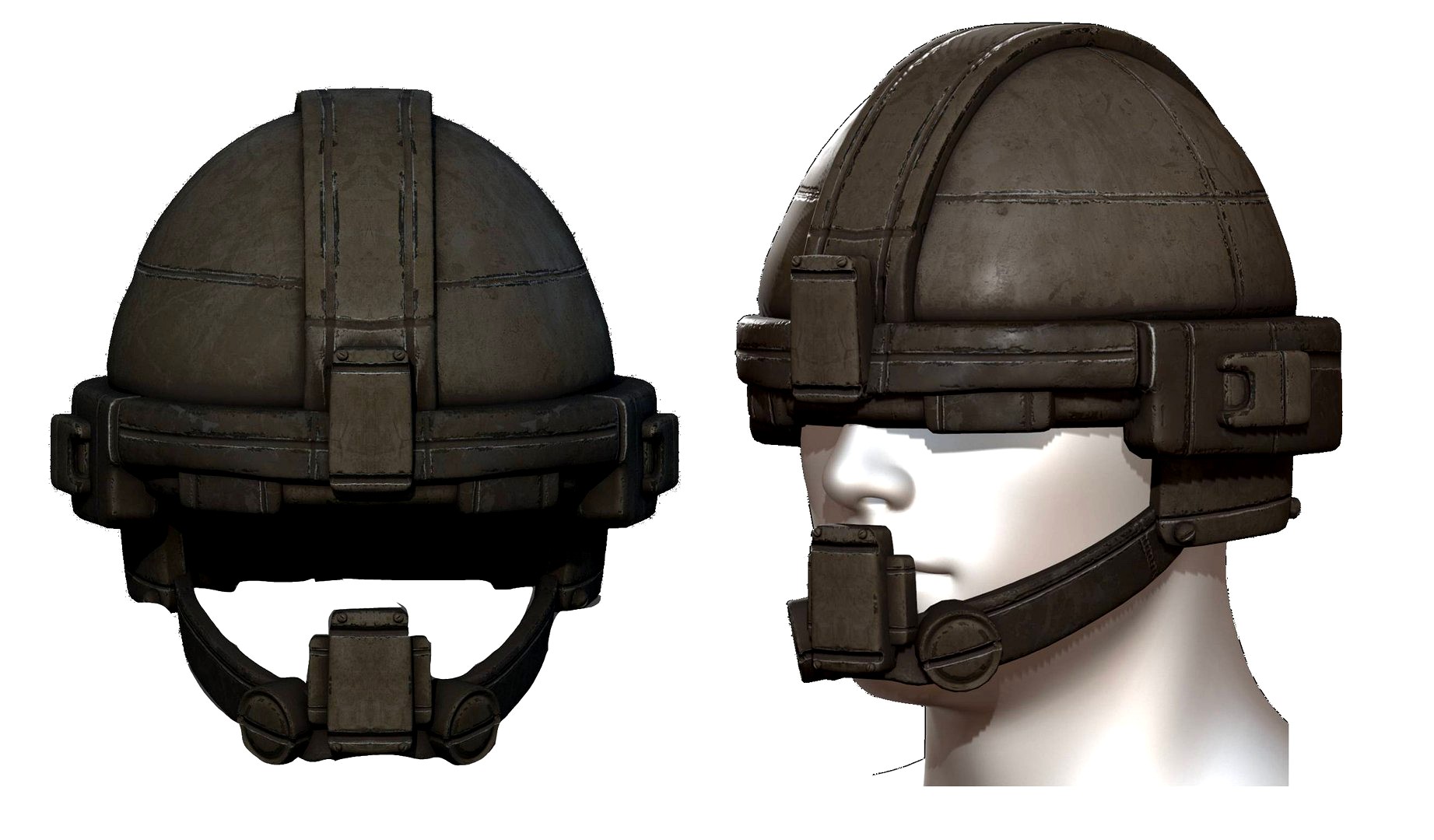 Helmet military combat soldier armor 3d model