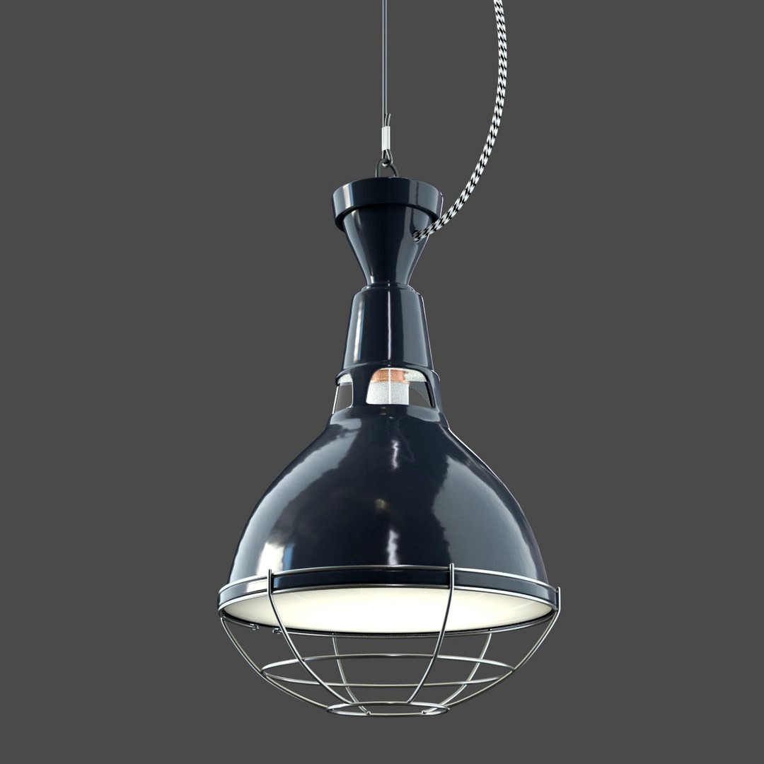 Industrial Factory Style Light 3d model