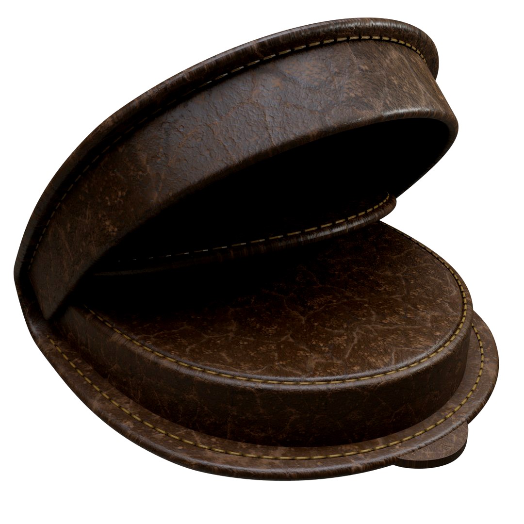 Coin purse - rigged 3d model