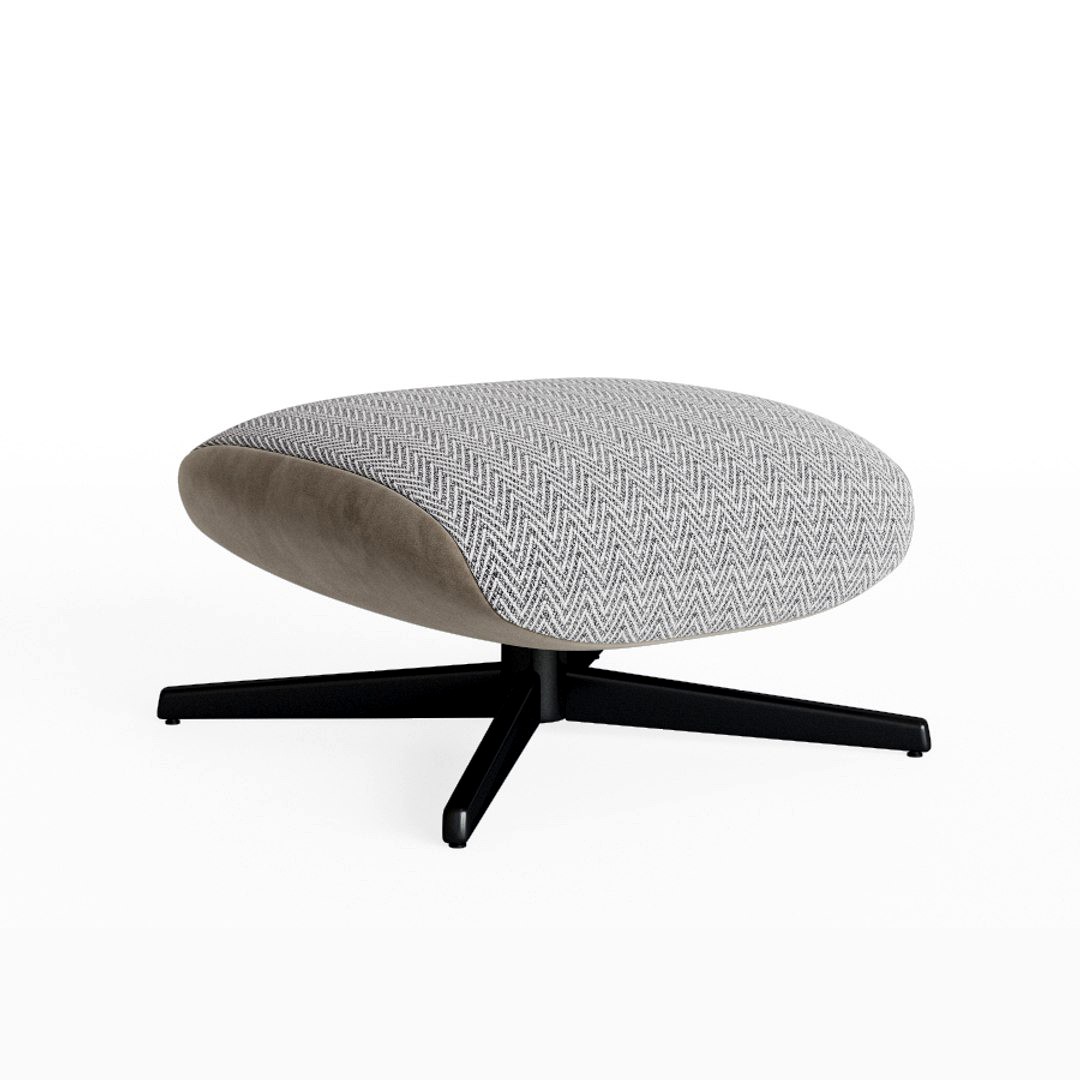 Minotti Russell Ottoman Set 3d model