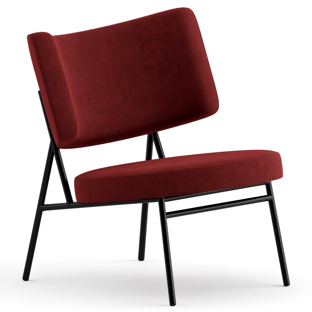 Coco Lounge Chair by Calligaris 3d model