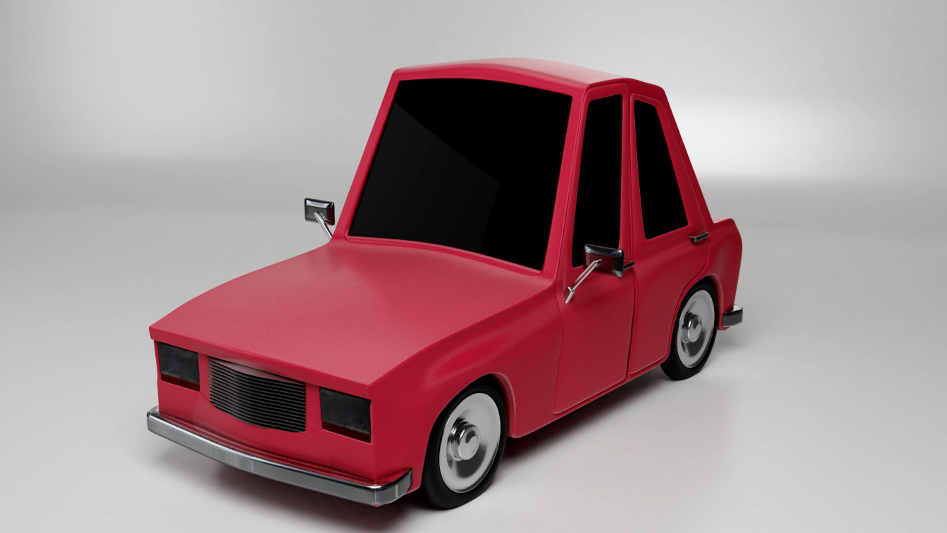TOON CAR 3D MODEL