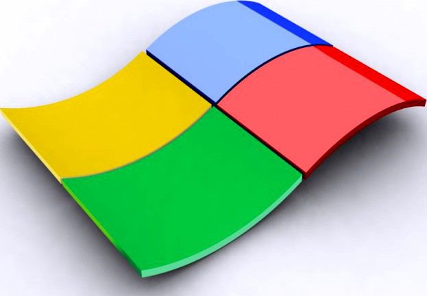 Microsoft Windows 3d logo 3D Model