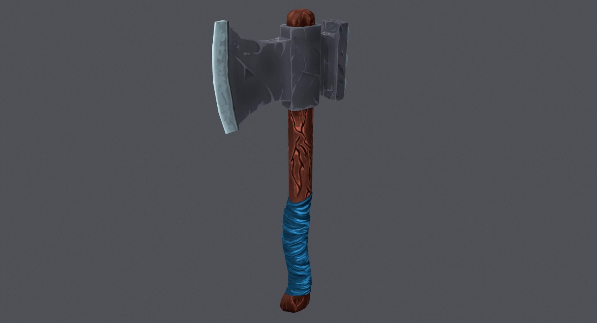 Battle Axe 3d Model 5071