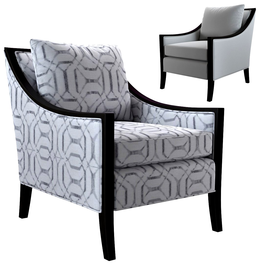Mitchell Gold Ariana Chair 3d model