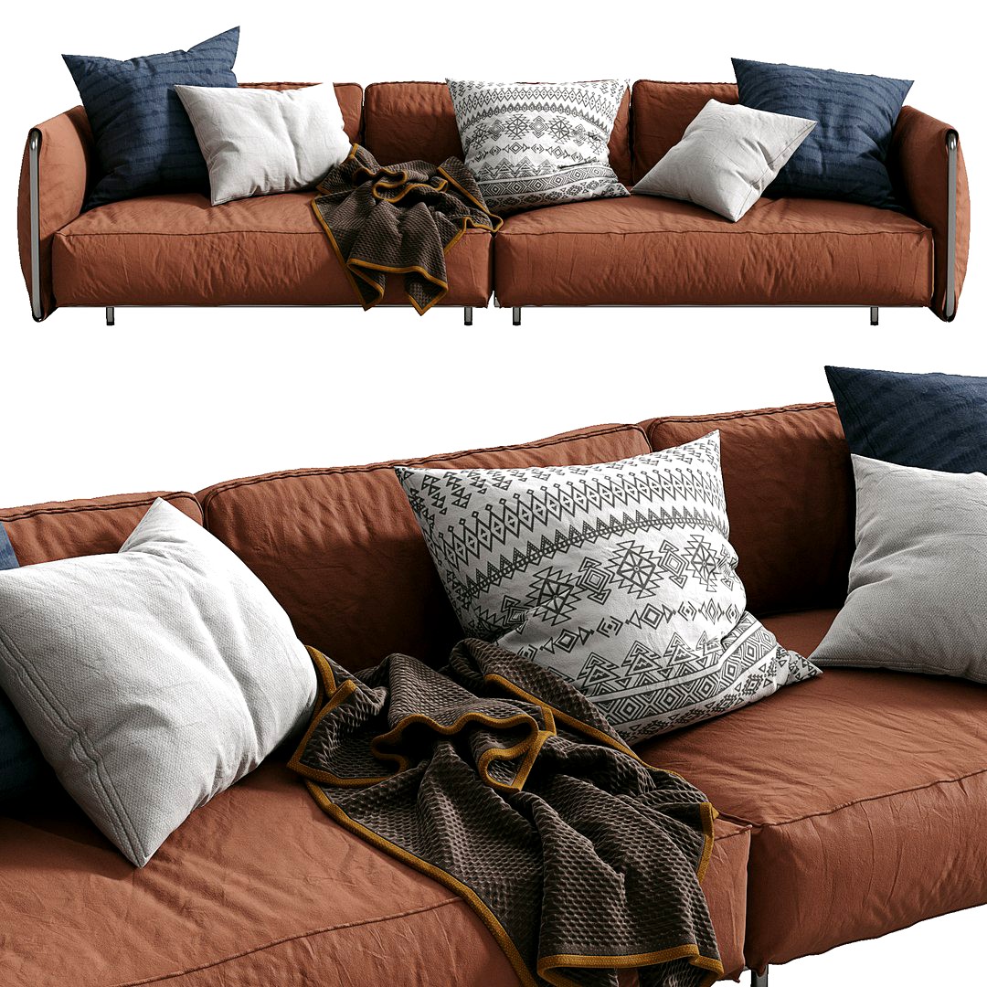 SOFA EDMOND BY FLEXFORM 3d model